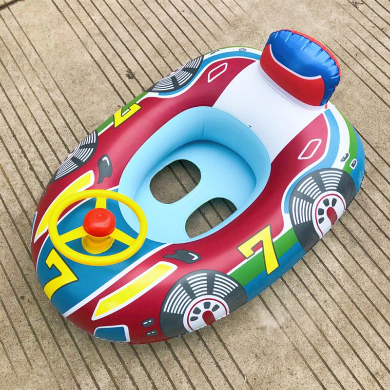 Cheap Inflatable Boat With Float Seat Steering Wheel Enlarged Thickened ...
