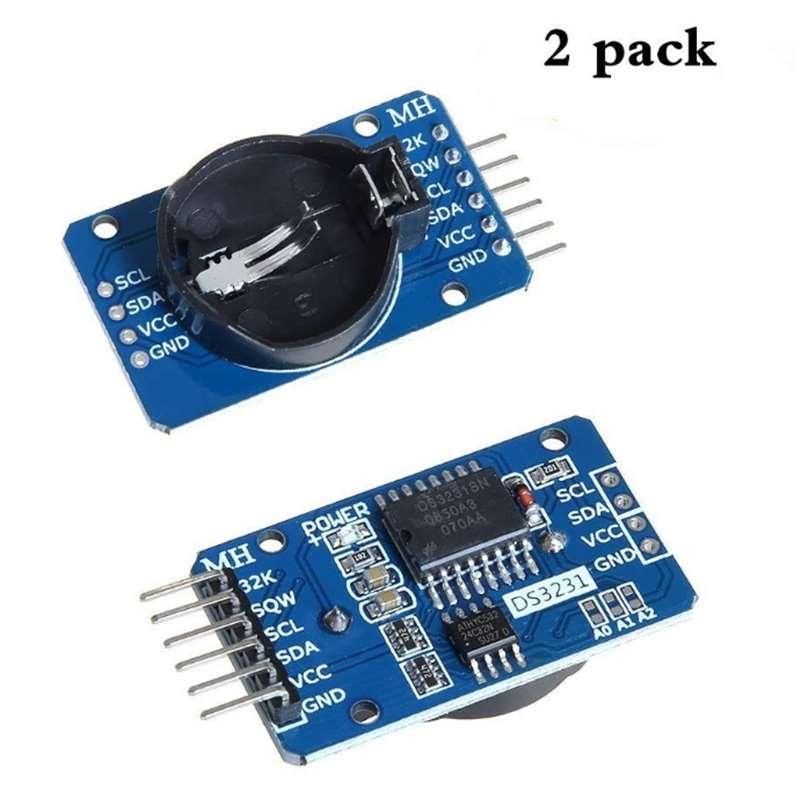 2pcs/set Ds3231 At24c32 Iic High Precision Real Time Clock Module For Raspberry Pi And Arduino ...