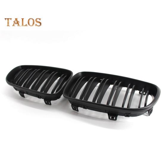 Spader 1Pair Araba Mat Siyah Ön Böbrek Izgaraları 51137166439 ...