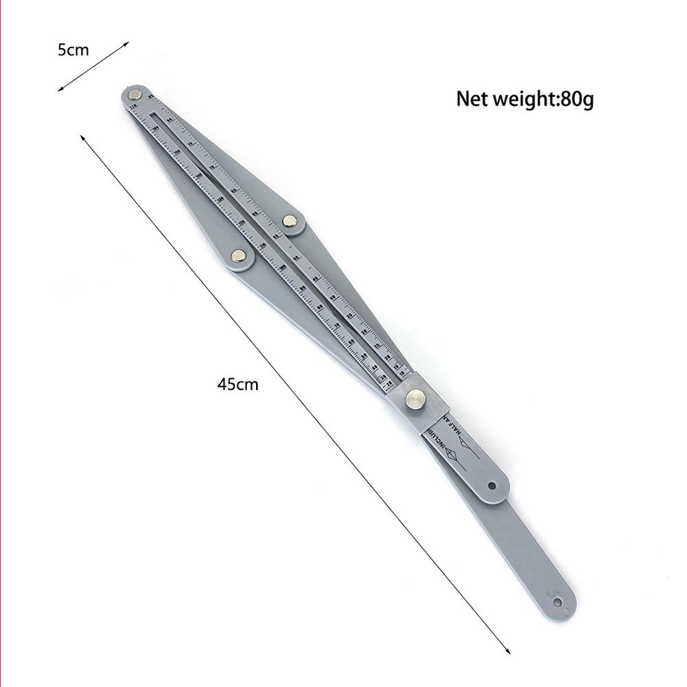 Construction Rulers Diagonal Ruler Precision Measurement Angle Ruler ...
