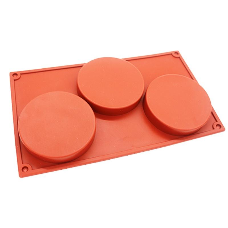 Buy 1 PC Round Silicone Mold Shallow Cylinder Cake Mold Silicone ...