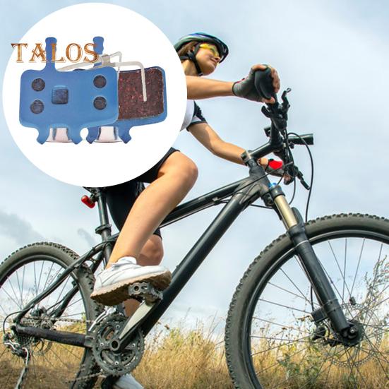 EZ 2Pcs Semi-Metallic Wear-resistant Copper Fiber MTB Bike Replacement ...