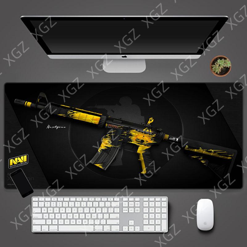 Buy Cool Black Player Big Mouse Pad Desktop Keyboard Pad Gun Game ...