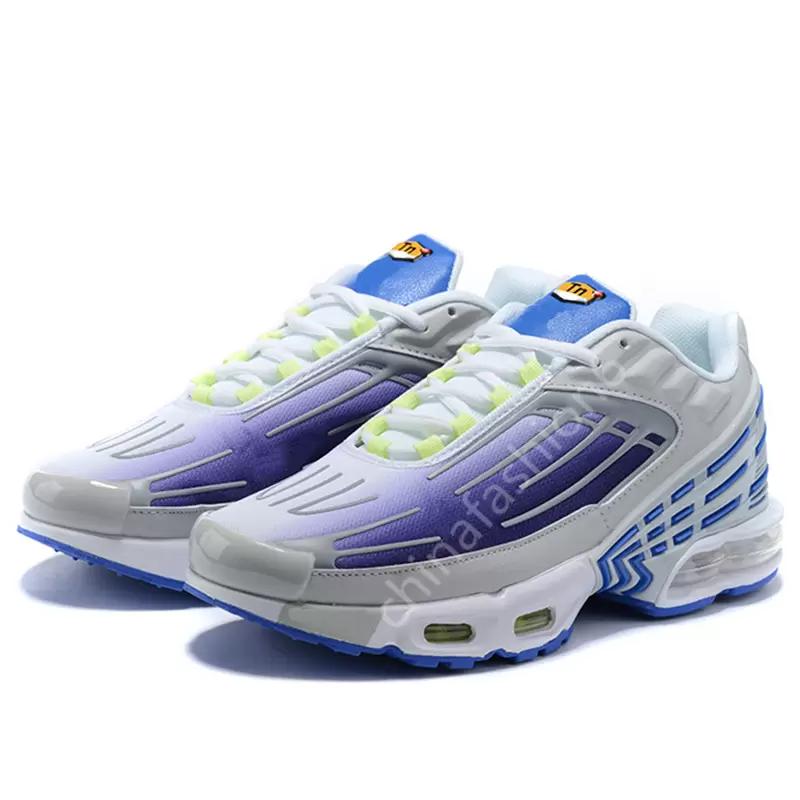 Buy Fashion Trend TNplus Running TN3 Running Triple Black White ...