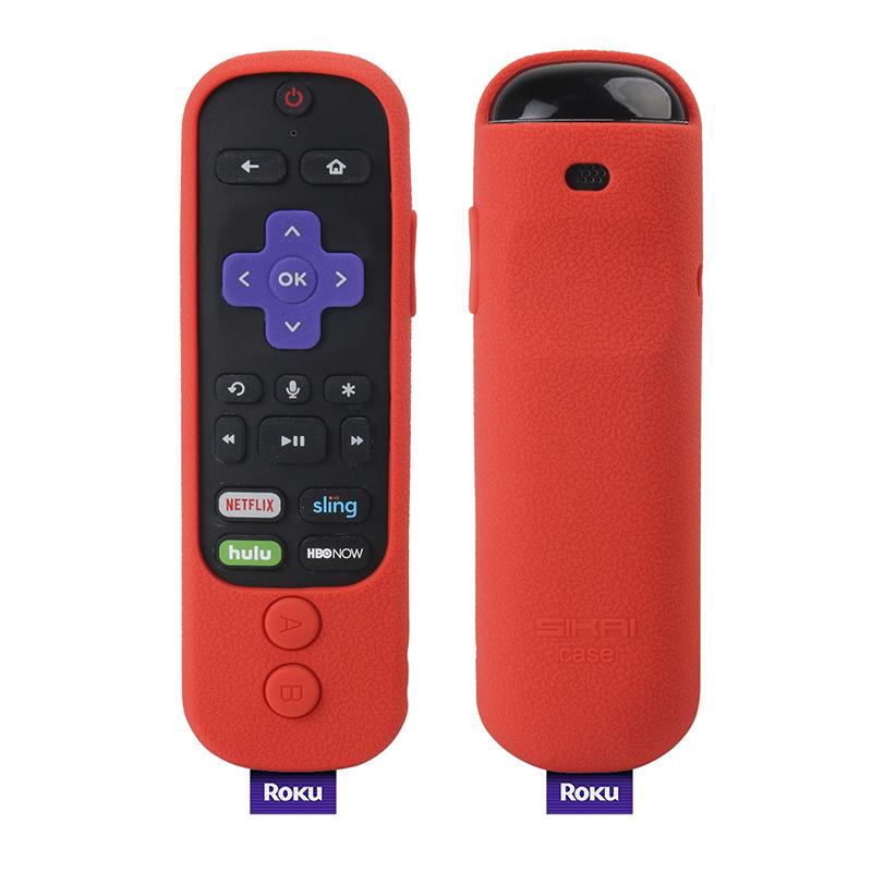 Buy Silicone Protective Cover For Roku Ultra With Power Button Enhance ...