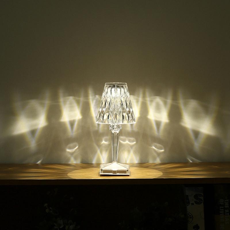 Buy Battery Contact Sensor Desk Lamp Usb Bar Light Decor Restaurant ...