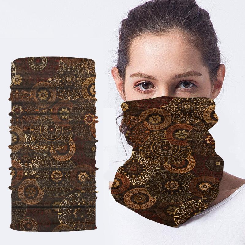 Hot elements Quick-drying Half Face Mask Scarf Face For Adults Yard ...