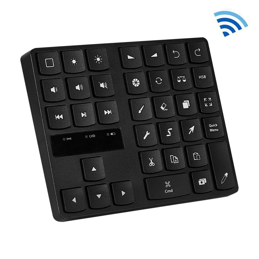 Wireless Desktop Keypad JGmotorfi Compact Wireless Numeric Keypad - 35 ...