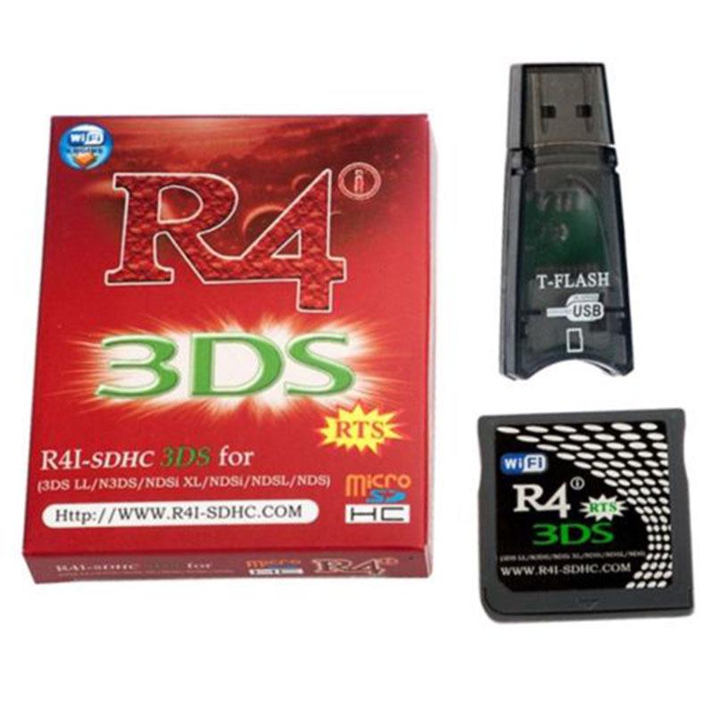 Buy WiFi R4I-SDHC 3DS RTS Adapter Card Flash Kit for NDS NDSL NDSI 3DS ...