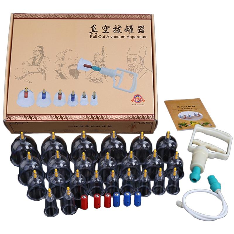 Buy 24Pcs Biomagnetic Vacuum Cupping Home Cupping Therapy Set Body ...