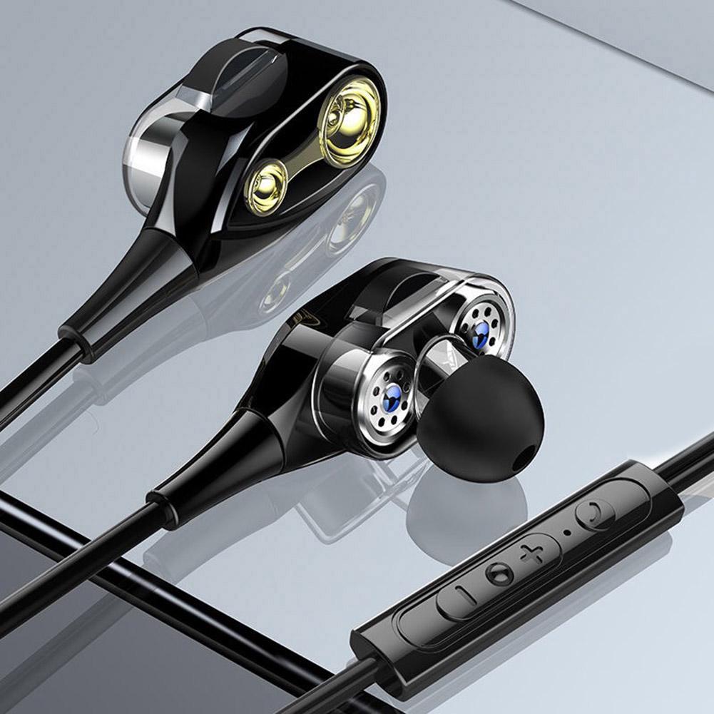 Buy Coil 3.5mm Universal Moving Iron Wired In-Ear Earphone HiFi Stereo ...