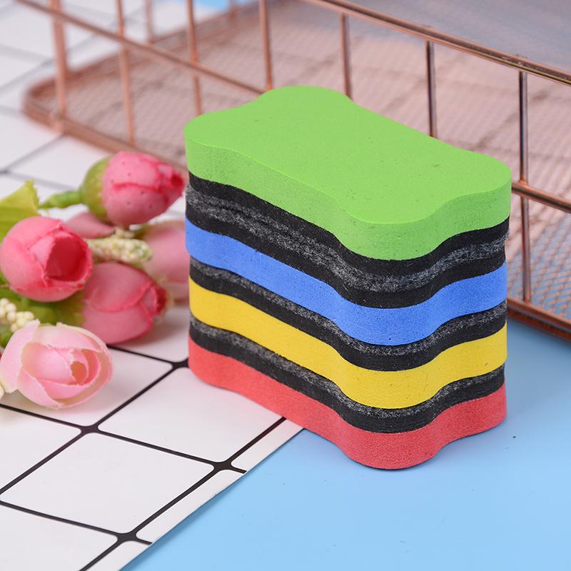 Buy 4Pcs Magnet Whiteboard Eraser Dry Erase Magnetic Eraser Cleaner ...