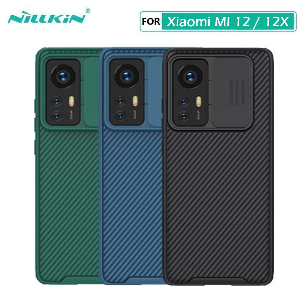 Kaufe Für Xiaomi Mi 12 Hülle Nillkin CamShield Pro Slide Kamera ...