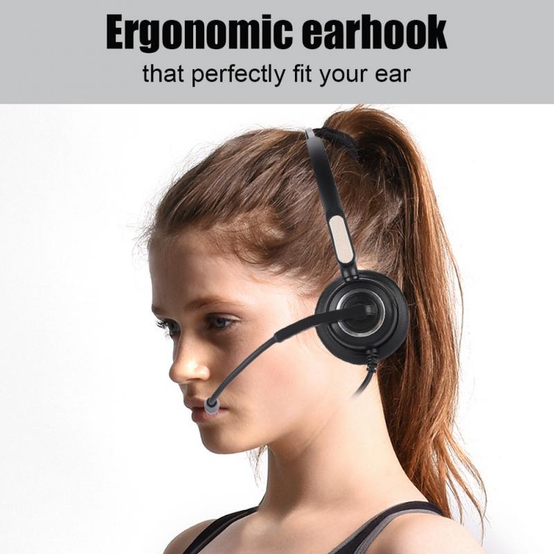 Buy VH510-USB Call Center Customer Service Headset Handfree Head ...