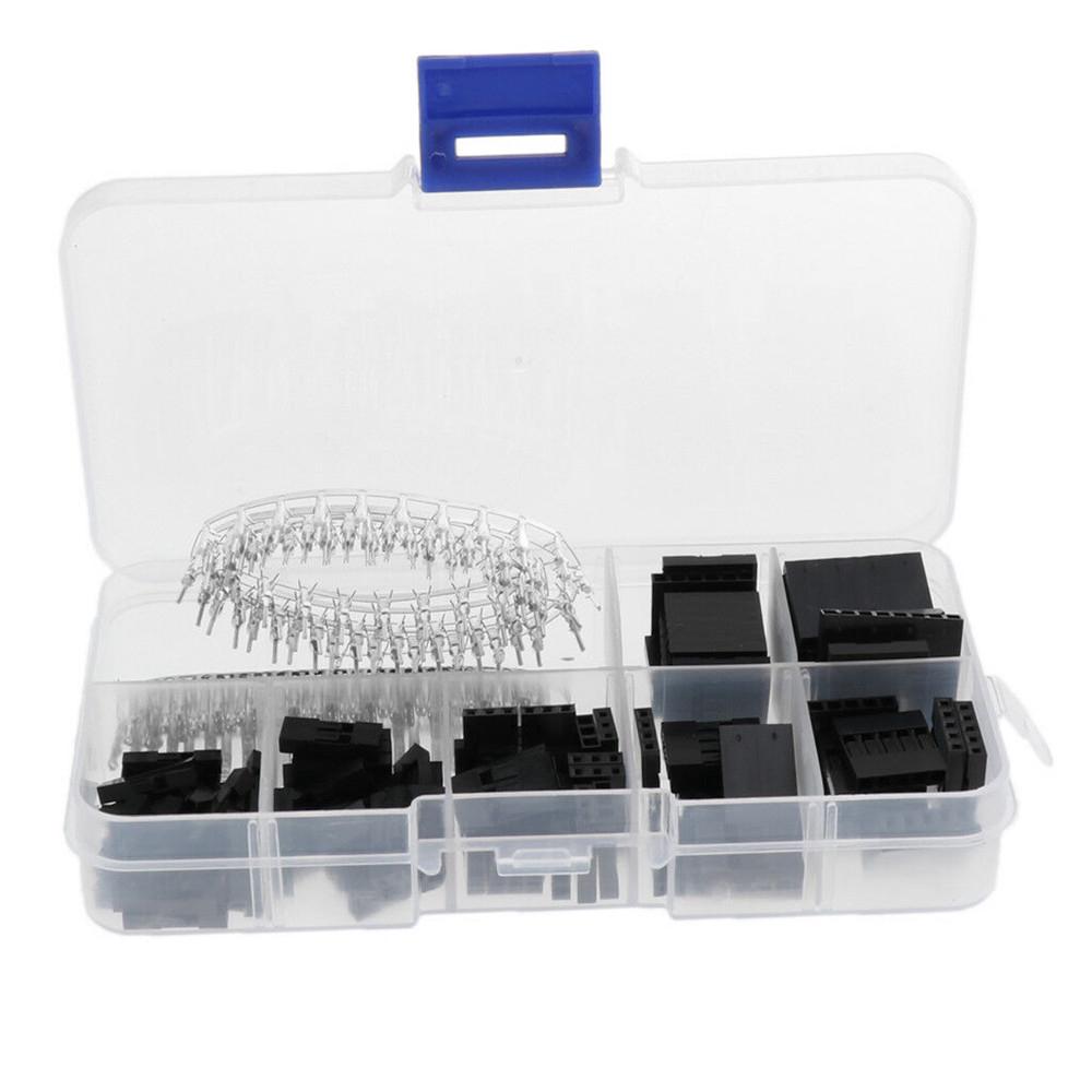 Buy 310PCS 2.54mm Male+Female Wire Jumper Pin Header Connector Housing ...