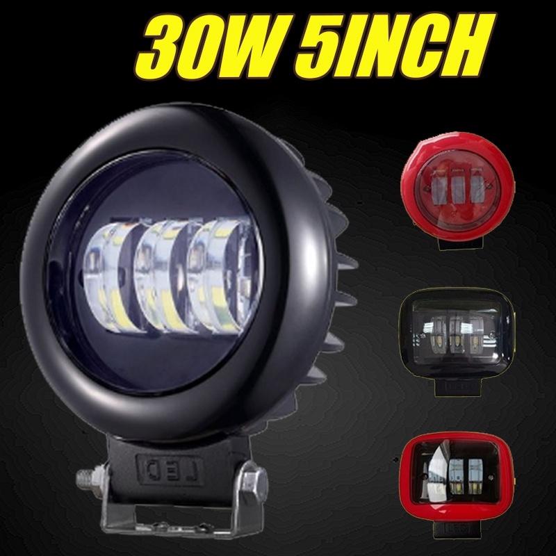 Lamba 30W LED çalışma iş işık Kapalı Yol Sürüş Işıkları Led Işık Çubuğu ...