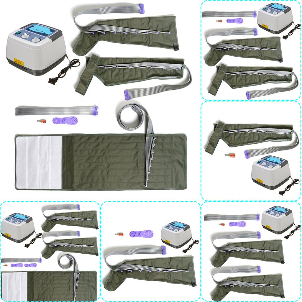 Buy Leg Air Compression Massager Vibration Infrared Therapy Leg Arm ...