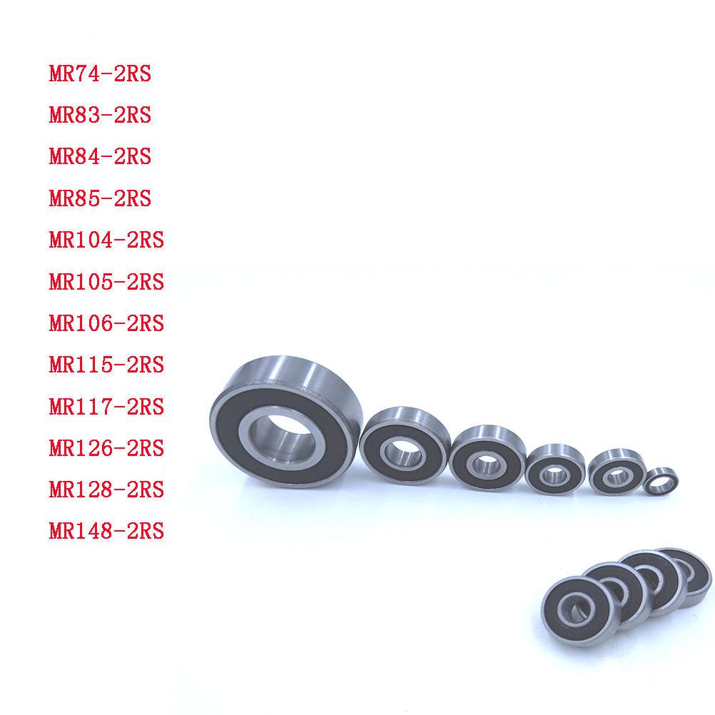 💰Köp billigt online 10Pcs MR Series MR74-2RS To MR148-2RS Miniature ...
