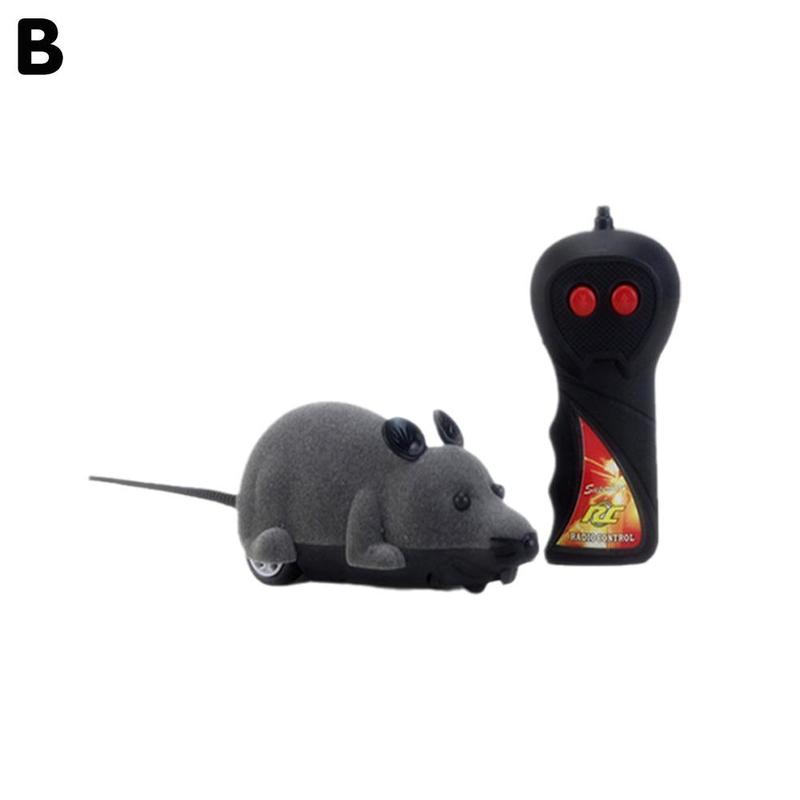 Satın alın Plush Mouse Mechanical Motion Rat Wireless Remote Electronic ...