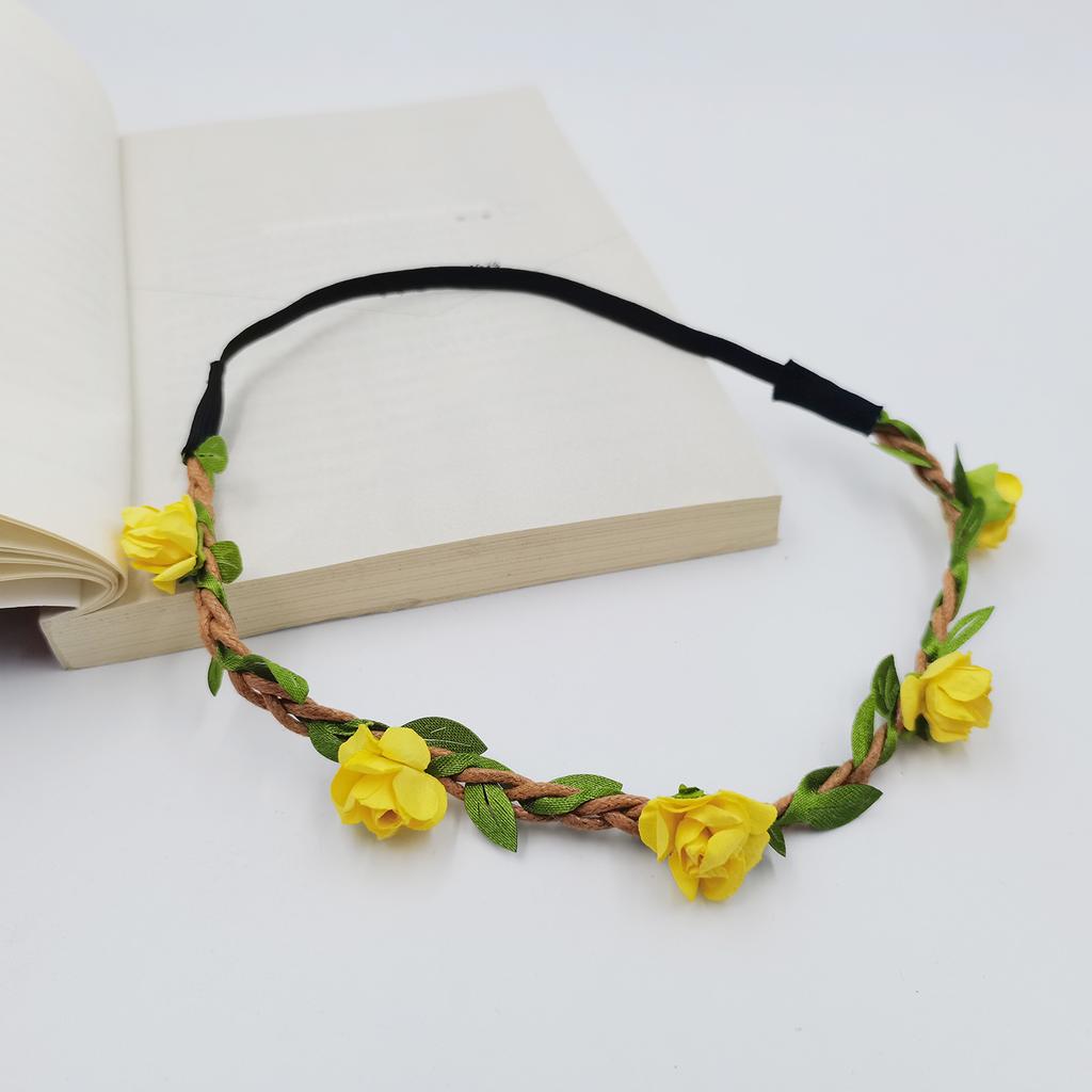 Купити Жінки Весільна квіткова повязка Чарівність Квітка Тіара Вечірка Брід Гірлянда Принцеса