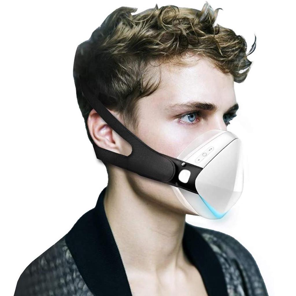 Sandy Adults 4-Ply Rechargeable Electric Mask Activated Carbon Protect ...