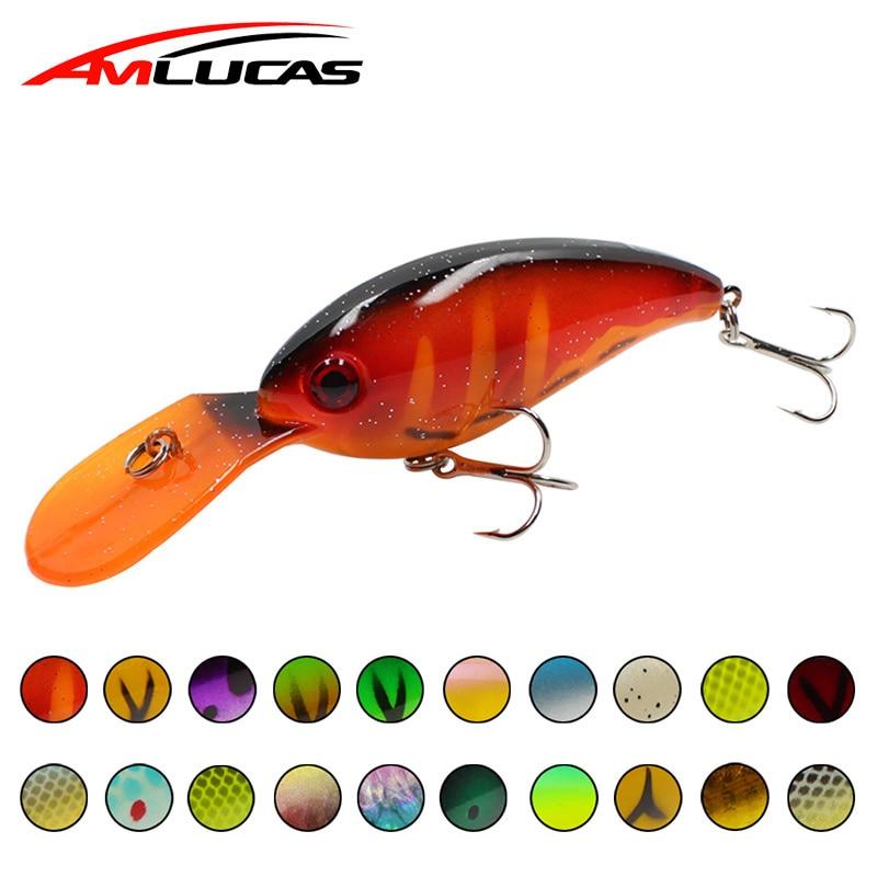 Buy Big Wobbler Fishing Lures 10cm 14.3g Artificial Hard Baits for bass ...