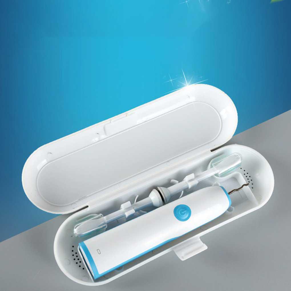 Buy Travel Electric Toothbrush Organizer Case Portable Brush Heads ...