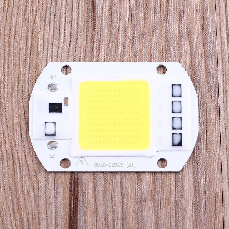 Buy 50W LED Chip COB AC110V AC220V F6040 Smart Integrated High Luminous LED Chip at affordable ...