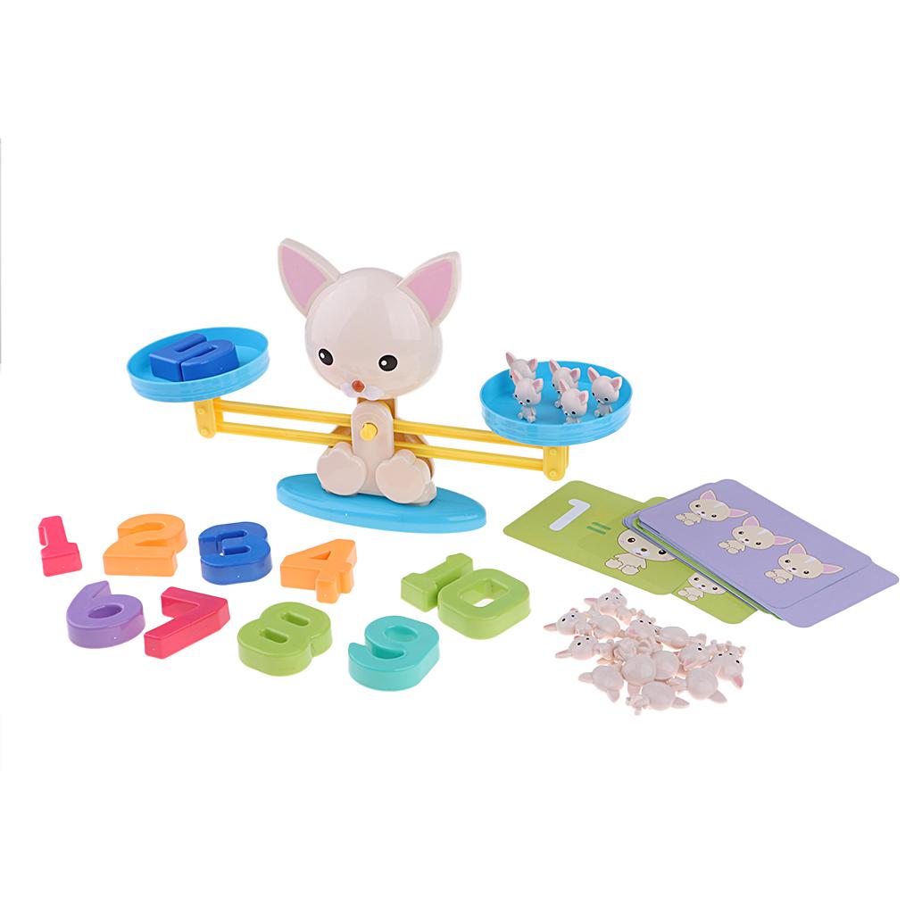 Buy Number Balance Math Kids Toys Preschool Toddler Mathematics Games ...