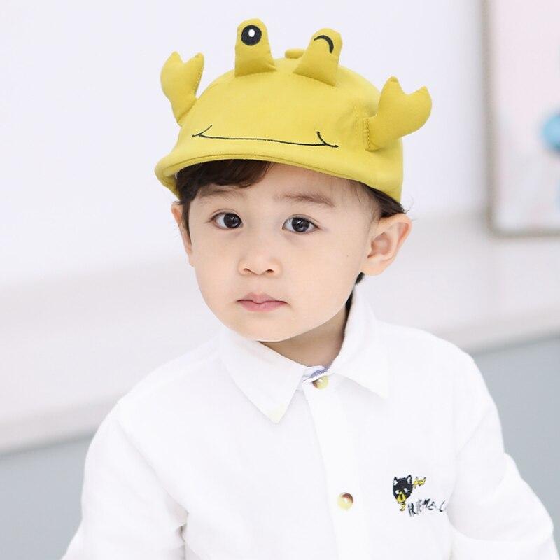 Buy Cartoon Baby Hat Soft Spring Summer Kids Girl Boy Bucket Cap ...
