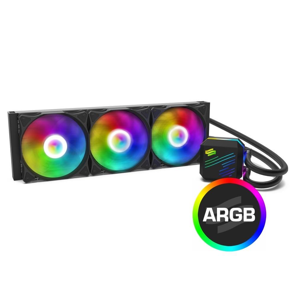 Buy Silentiumpc Navis Evo Argb 360 Aio Liquid Cooler (three Stella Hp ...