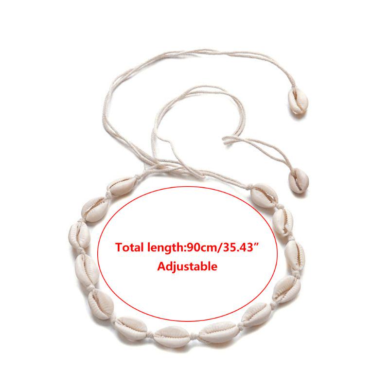 Natural Shell Necklace Choker Handmade Crafts Women Men Charms Party ...