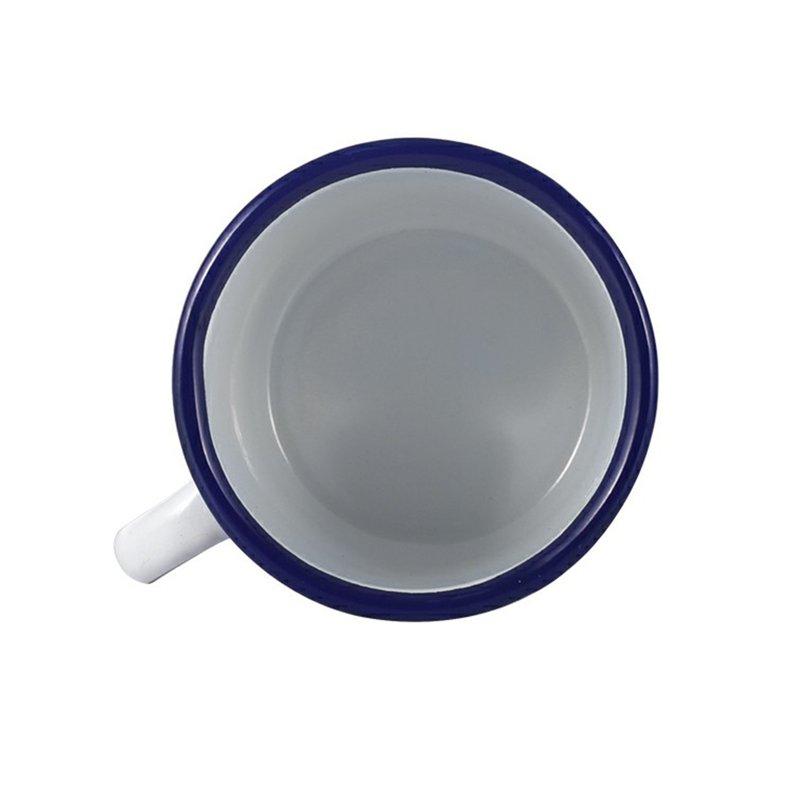 Buy Con Thickened Crimping Enamel Mug Retro Nostalgic Water Cup ...