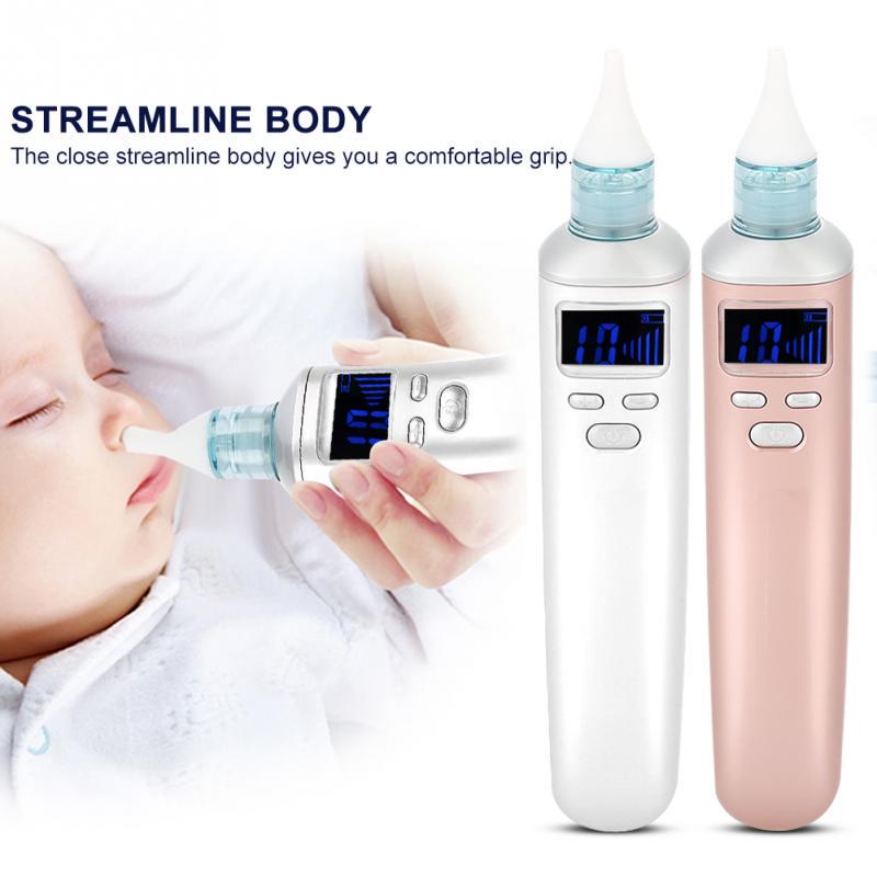 Electric USB Nasal Aspirator Portable Baby Mucus Removal Safe Hygienic ...