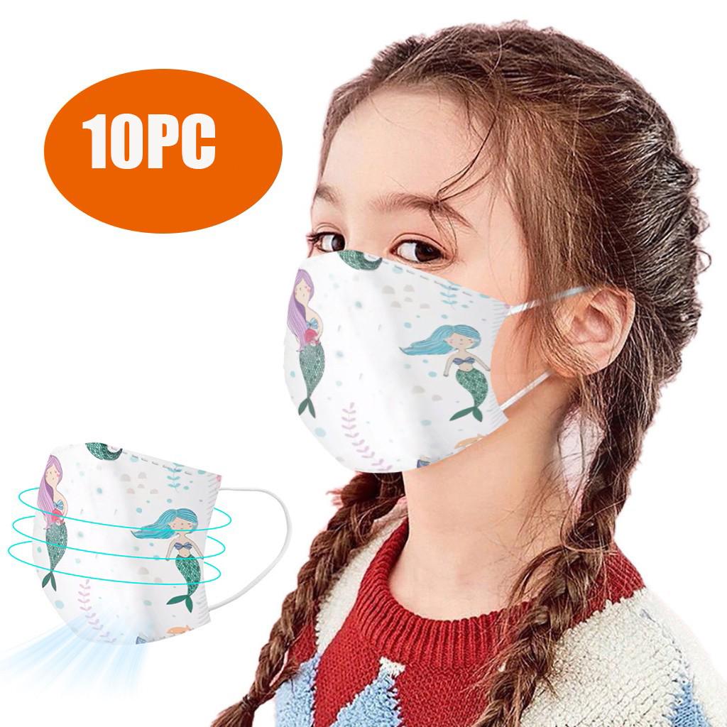 Buy Kids Cartoon Disposable Face Mask Industrial 3Ply Ear Loop Masks at ...