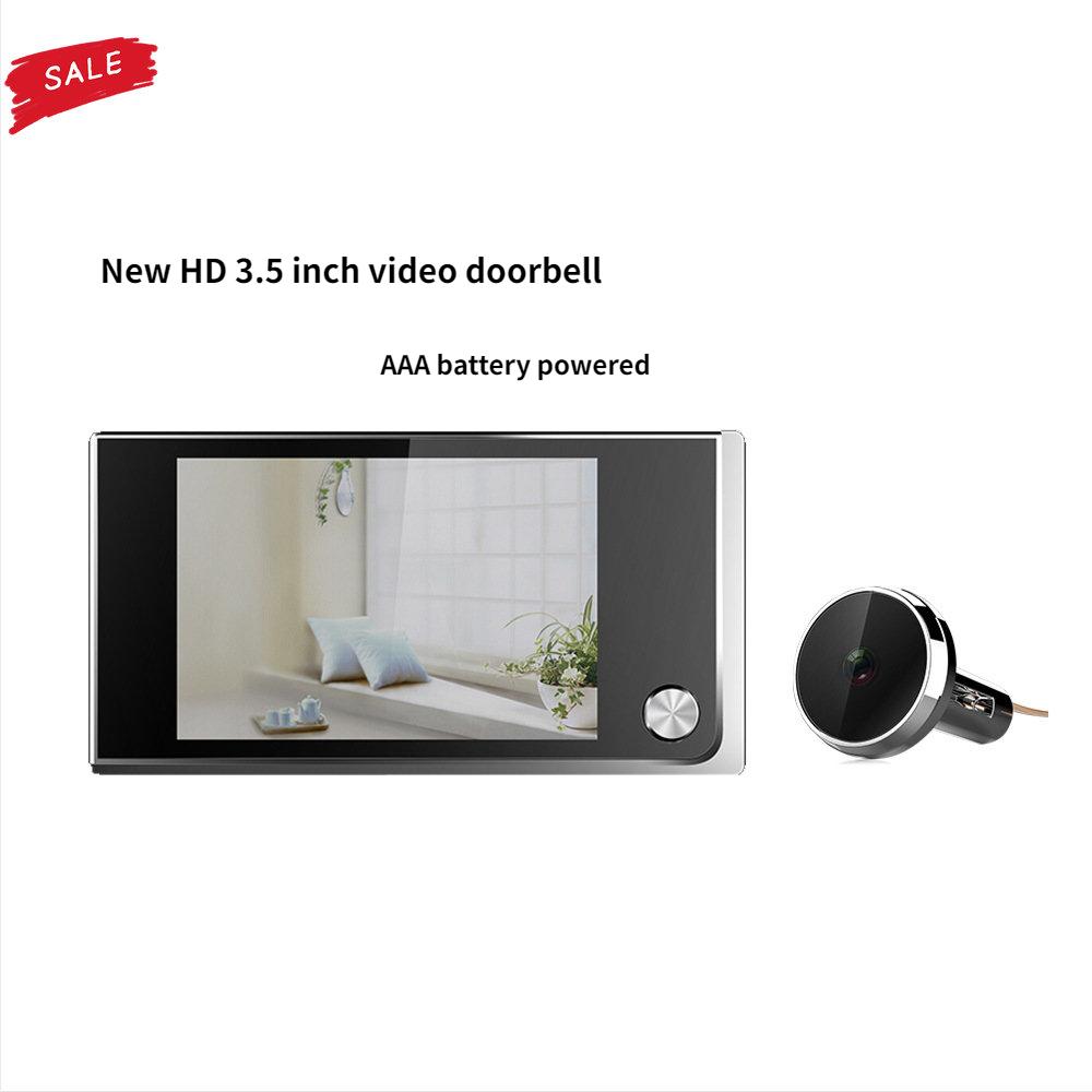 Buy New HD 3.5-inch visual doorbell Smart doorbell Smart cat's eye ...
