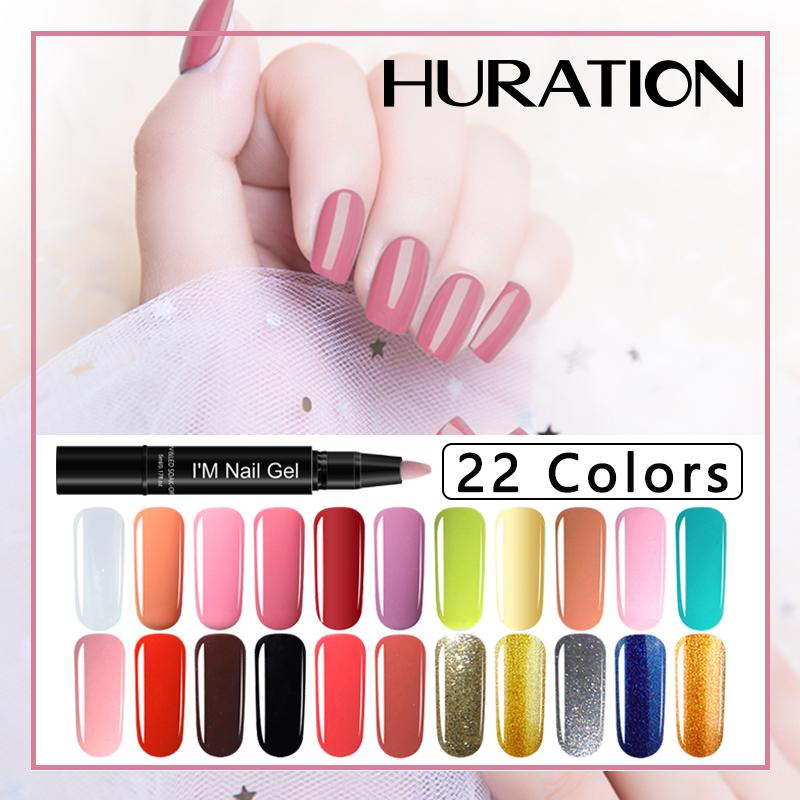 Buy Gel Polish Pen 22 Color 3 In 1 Hybrid Lacquer Gel Nail Polish at ...
