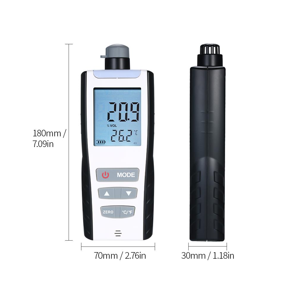Buy High Precision Oxygen Meter Portable Oxygen(O2) Concentration ...
