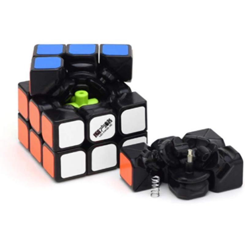 Buy CuberSpeed QiYi Thunderclap 3x3 Black Speed Cube MoFangGe ...