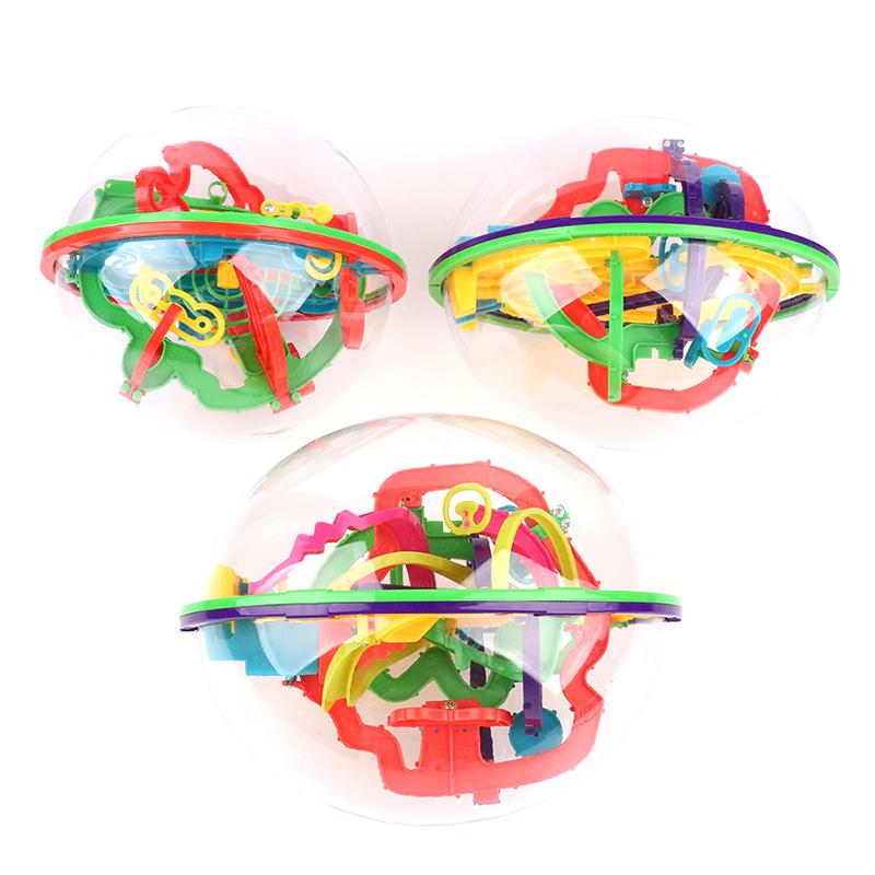 Buy 100/168/208 Steps 3D Hobby Lobby Magic Intellect Ball Balance Maze ...