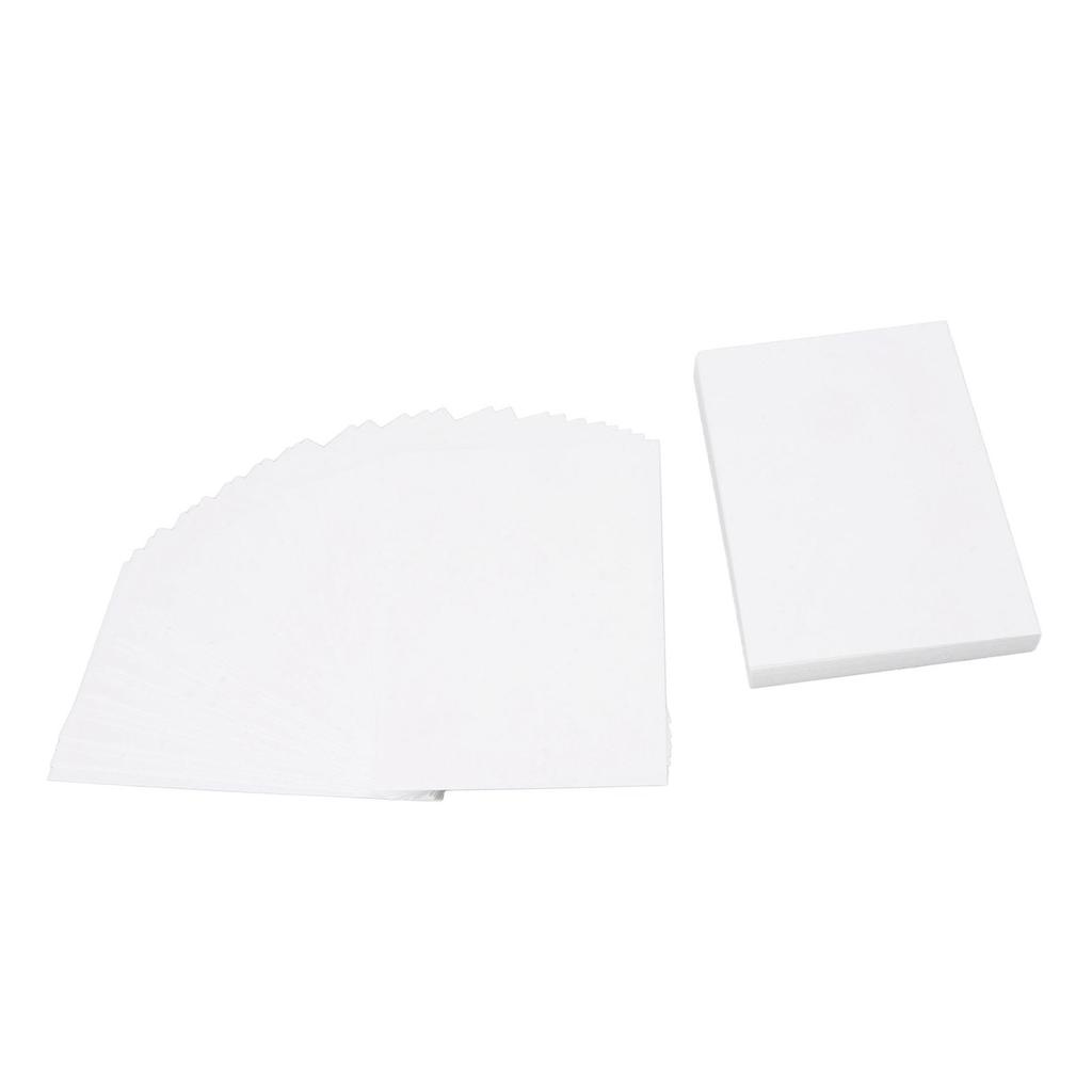 Buy 100Pcs 4x6 Blank Cards White Blank 4x6in Premium Paper Wide ...