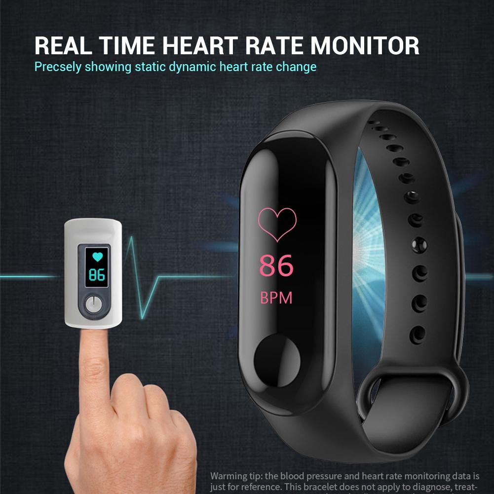 Buy M3 Smart Watch Sport Wristband Bracelet Watches Pedometer Heart ...