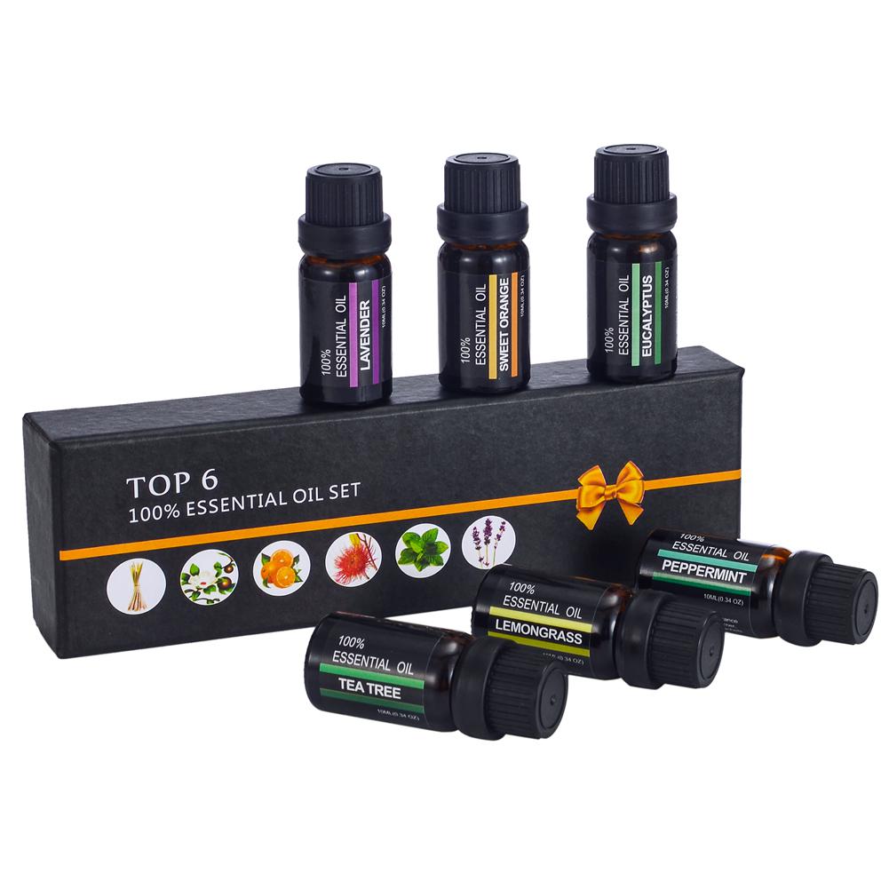 Cheap Essential Oils Set 100 Percent Pure Aromatherapy Oil Kit (Orange ...