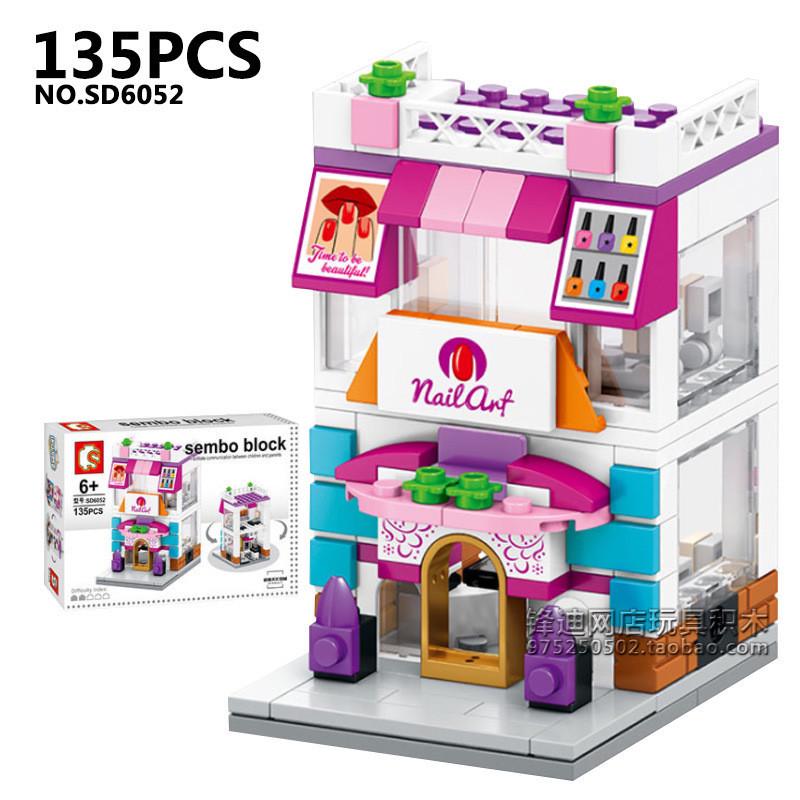 Buy City Series Playing House Toy Figure Girls Model Building Kits ...