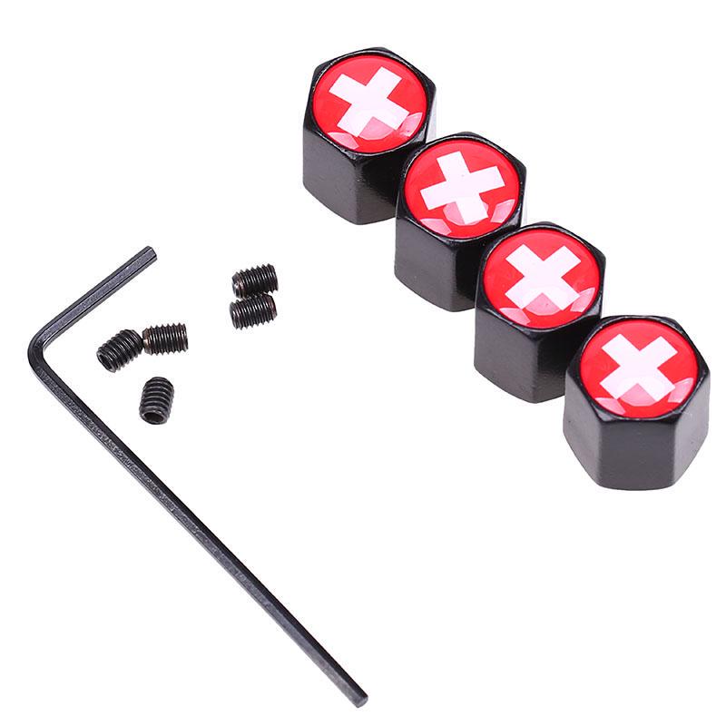 Buy 4pcs Stainless Steel Car Wheel Tire Tyre Valves Caps Turkey/UK ...