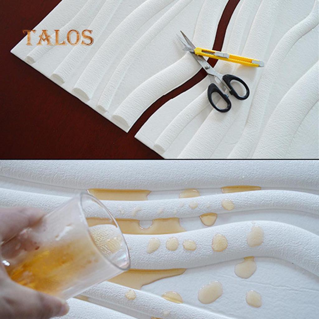 Buy 60x60cm 3D Wall Sticker Anti-Collision Brick Pattern Self-Adhesive ...