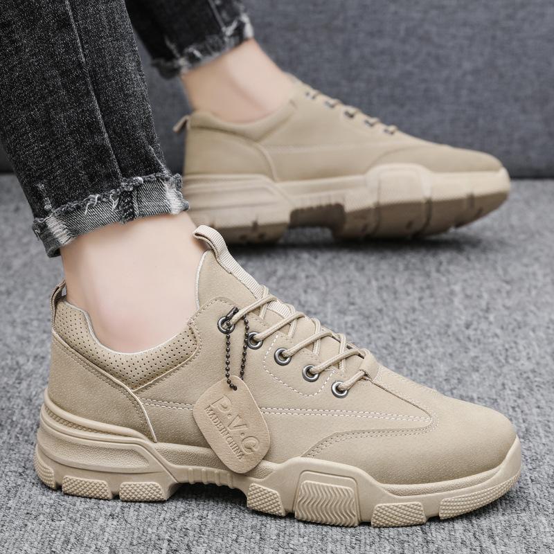 Low-Top Work Shoes Men's Spring Autumn New Breathable Martin Shoes Tide ...