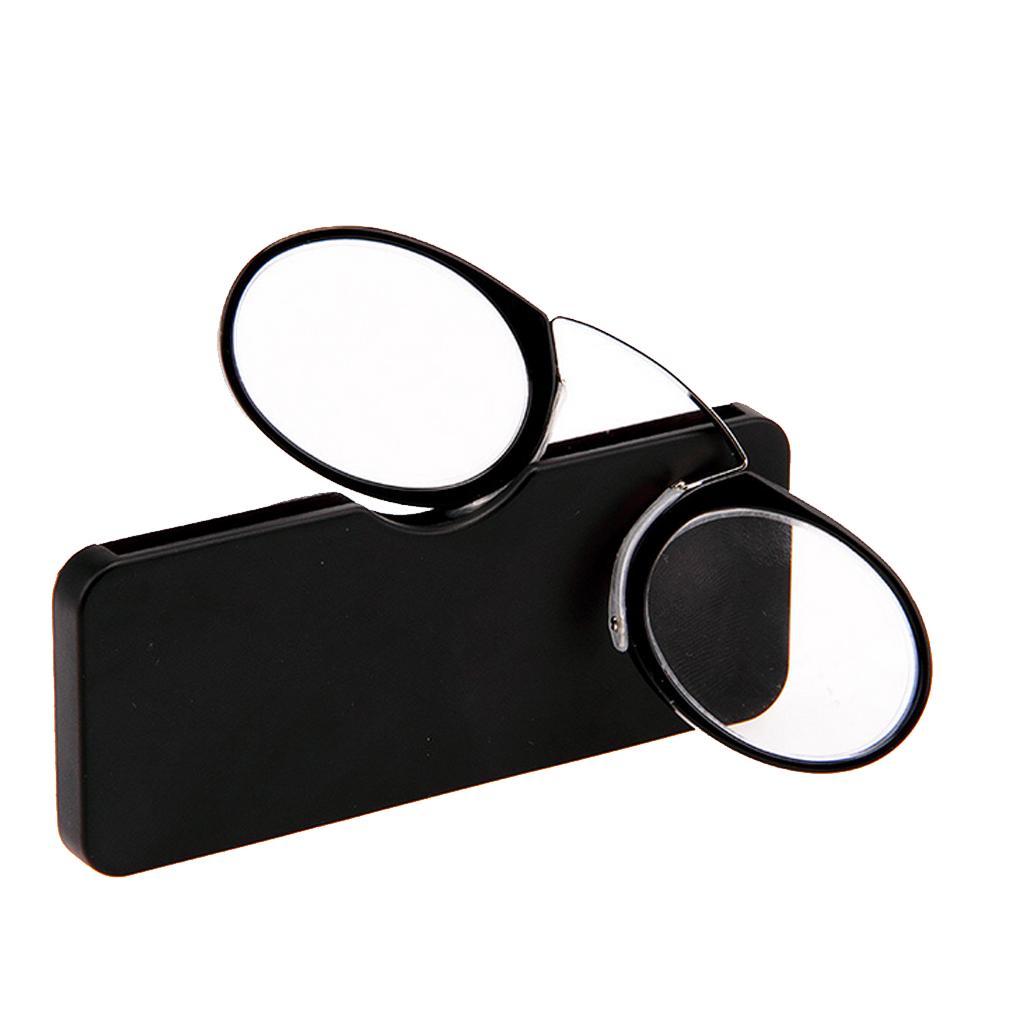 Unisex Nose Resting Reading Glasses Presbyopic Eyeglasses Full Frame +1 ...