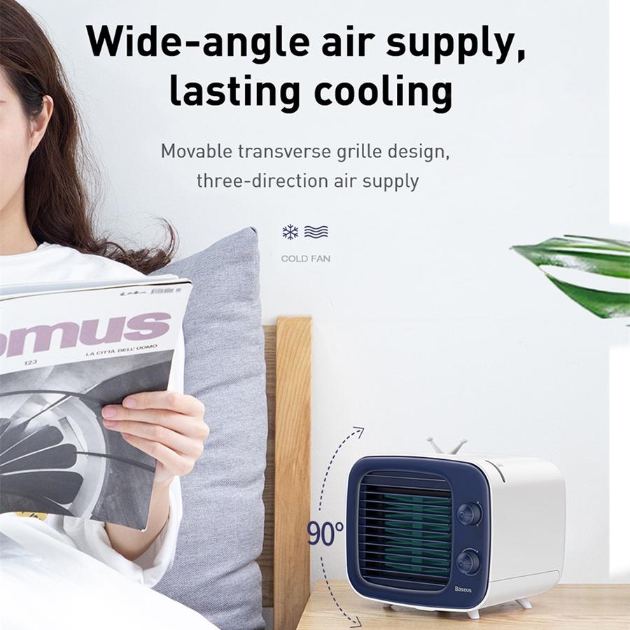 Buy Baseus Mini Air Cooler Fan Portable Air Conditioner Humidifier ...