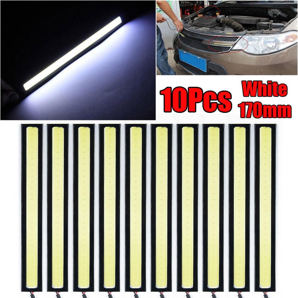 Buy 10x Waterproof LED COB Cars Driving Daytime Running Lamps Fog ...